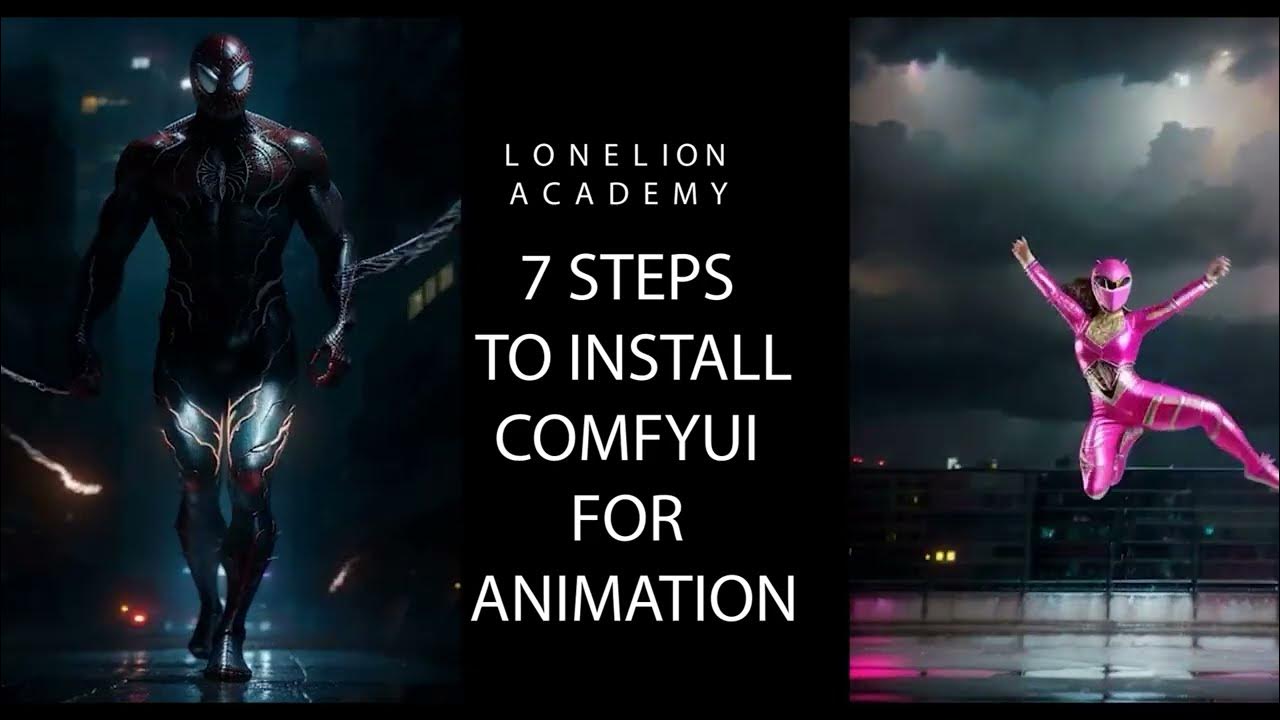 ComfyUi 7 Steps Installation for Animation - YouTube