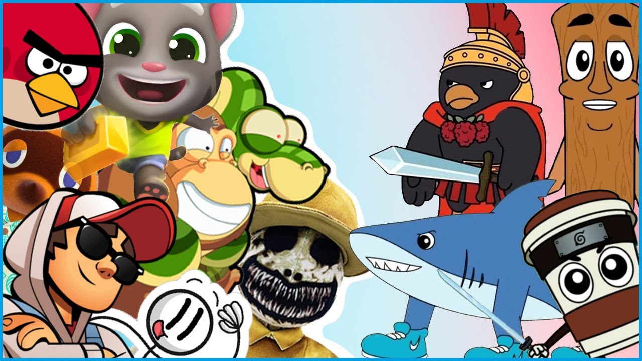 Italian Brainrot GameToons - GAMES Meme Mix - YouTube