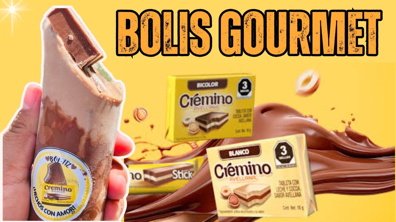 BOLIS GOURMET sabor CHOCOLATE CREMINO /RECETA PARA TU NEGOCIO super ...