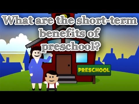 What are the Short Term Benefits of Preschool? - YouTube