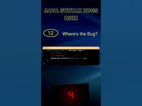 Java Bug Hunt Quiz 12: Can You Spot the Glitch? | Coding Challenge #javaprogramming #bughunt ...