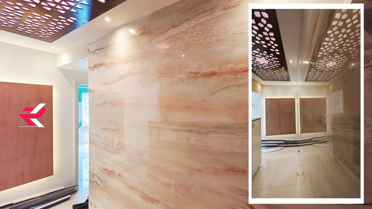 NEXT LEVEL Stucco Marble Painting || Making HIGH GLOSSY @Rk_Creationart - YouTube