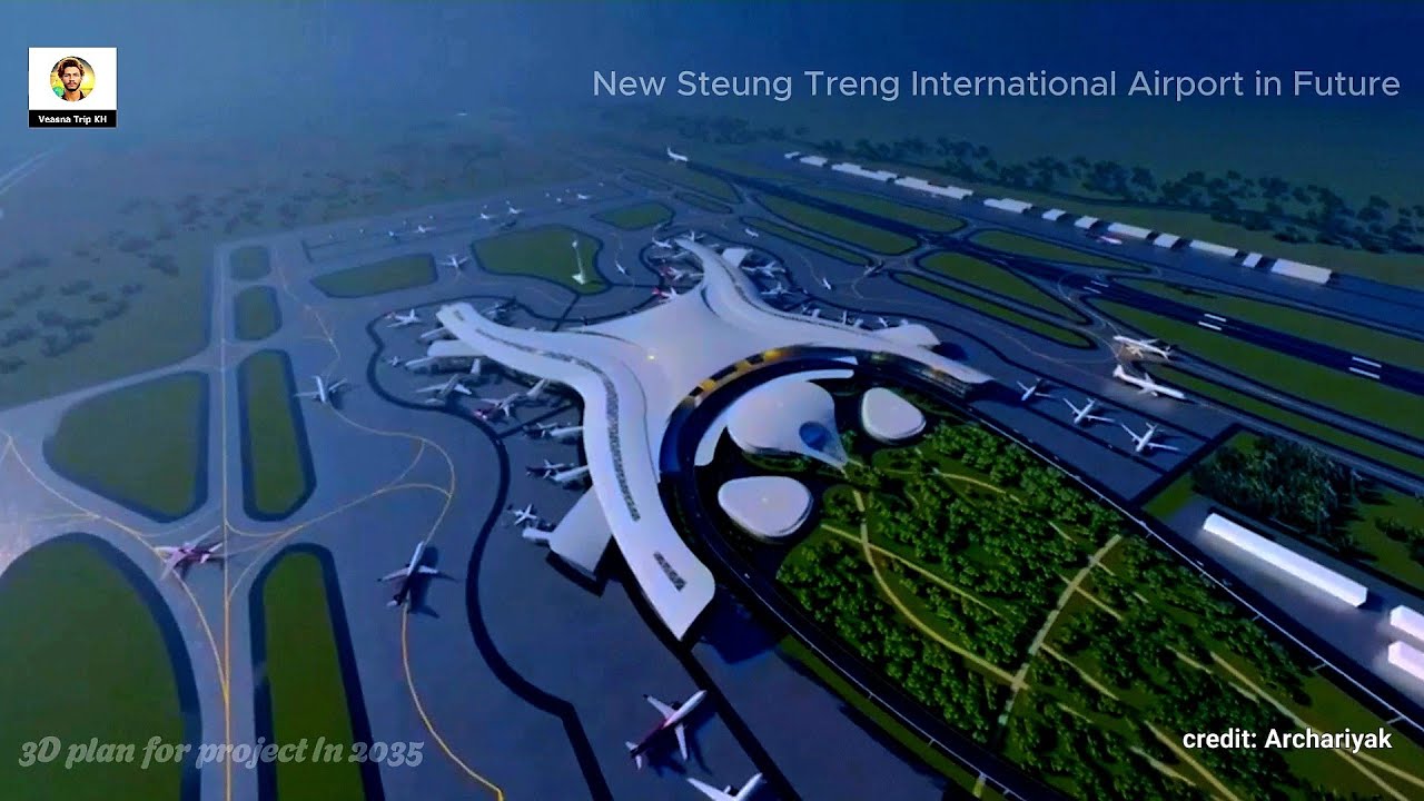 New Steung Treng International Airport in the Future (2035) - YouTube