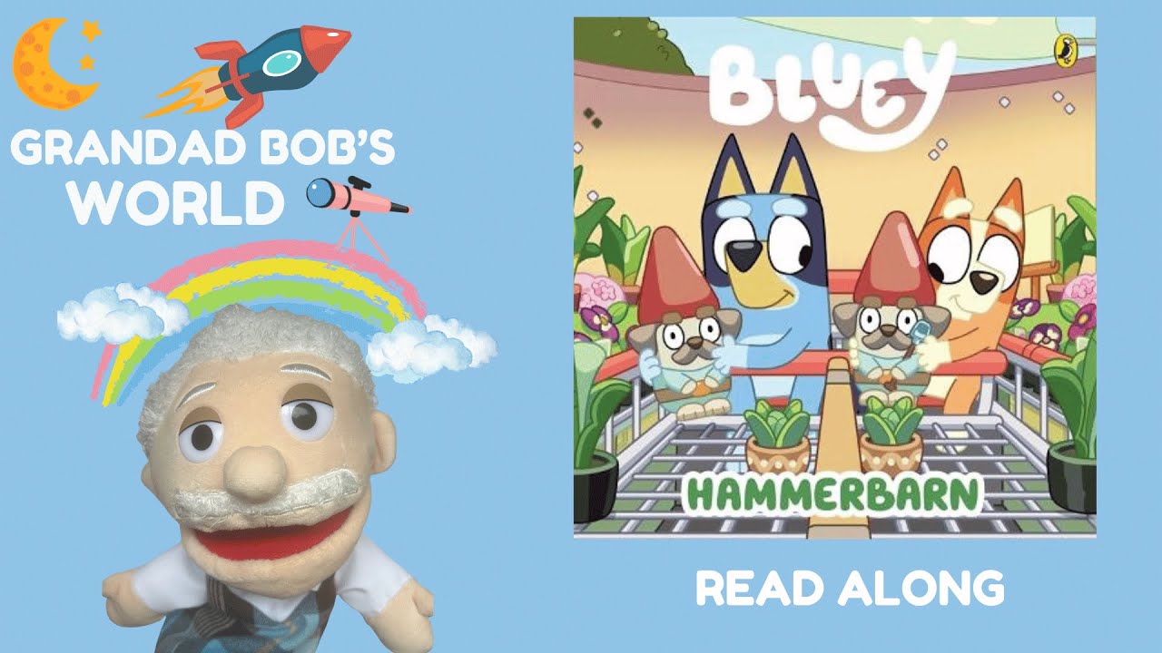️ Kids Book Read Aloud: BLUEY - Hammerbarn - YouTube