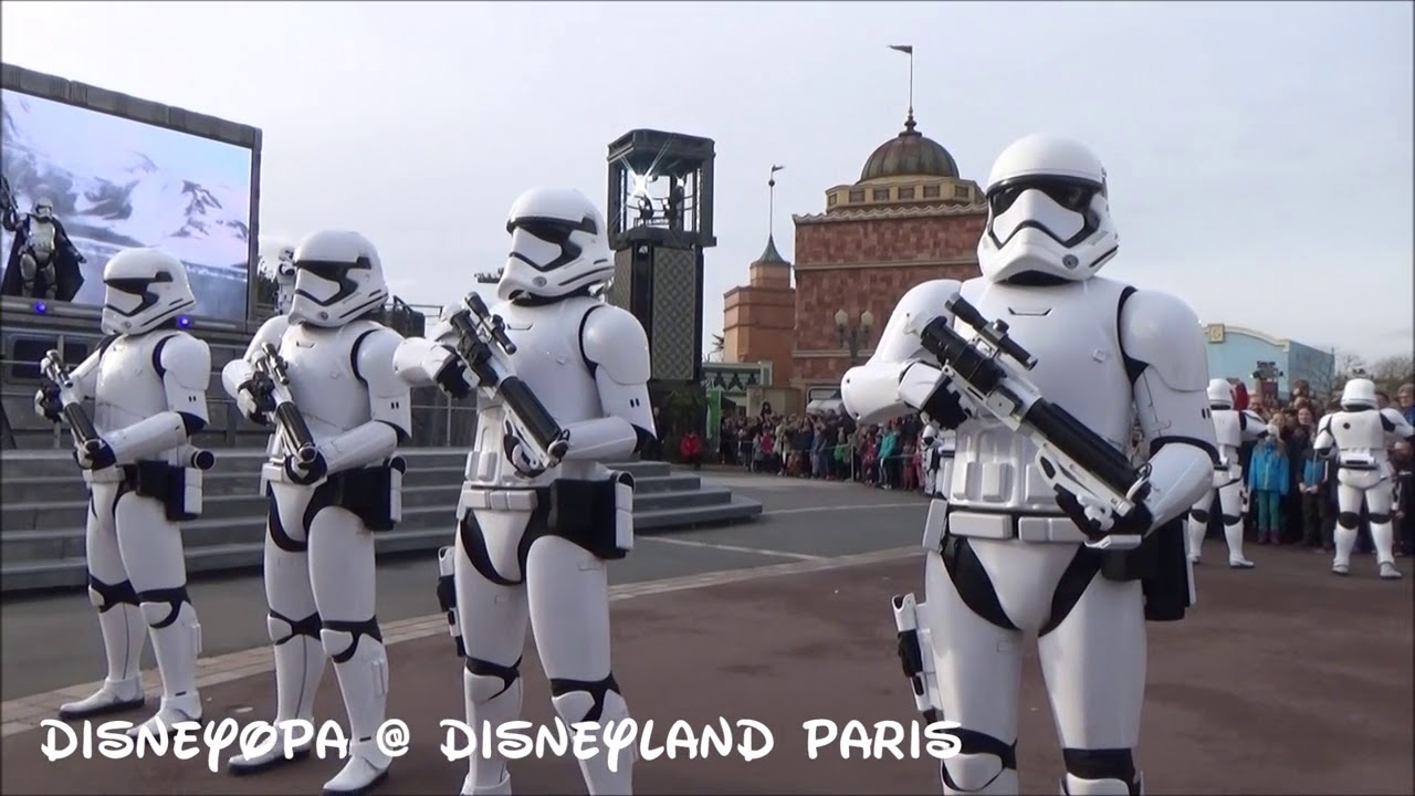 Disneyland Paris Season of the Force First Order March DisneyOpa - YouTube