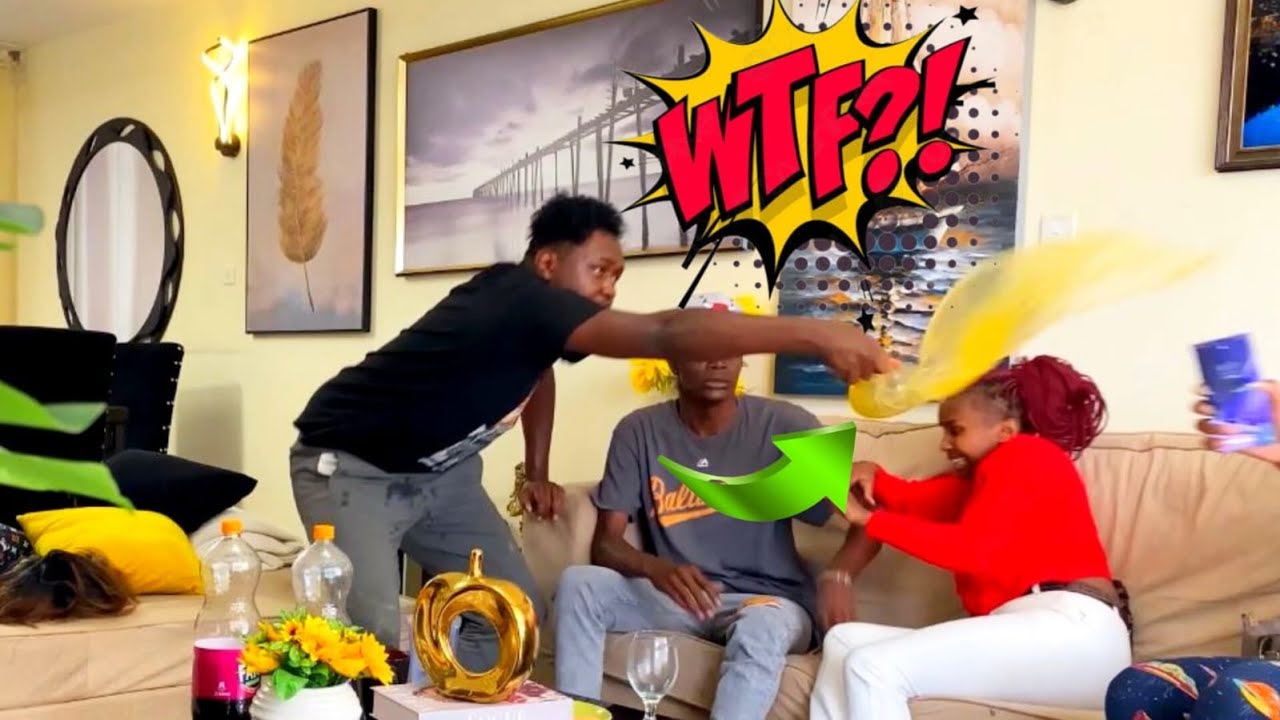 Fighting prank on @GeorginaNjenga & @TylerMBAYA ||MAD REACTION 🤣😂 - YouTube