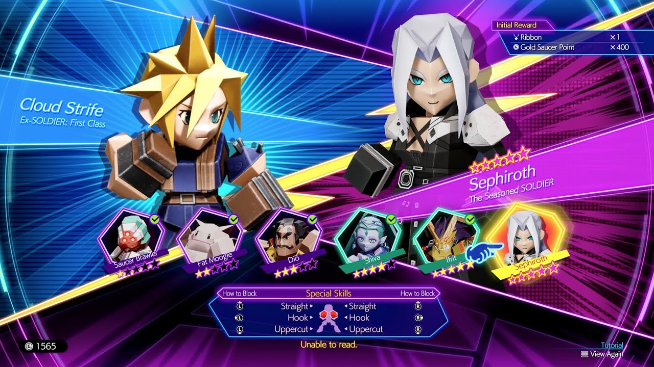 Final Fantasy 7 Rebirth - 3D Brawler Sephiroth - YouTube