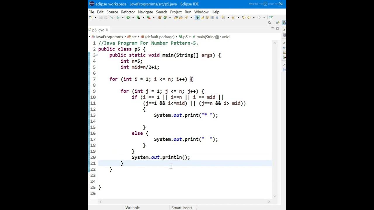 Number Pattern In Java Shorts Ytshorts Youtubeshorts Javapattern Utsavdabhi Starpattern