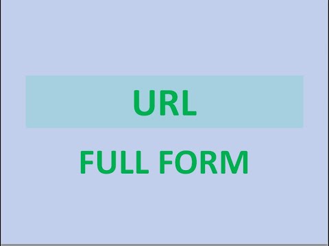 URL || URL stands for || URL full form || full form of URL - YouTube