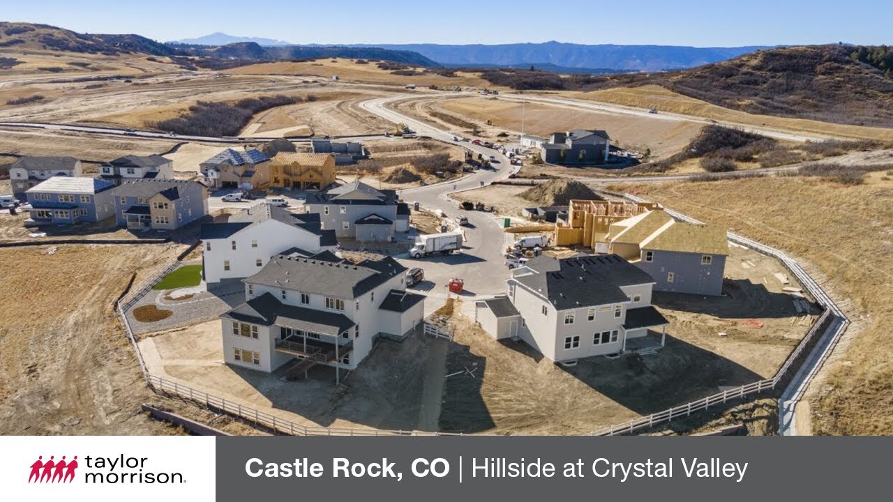 Hillside at Crystal Valley | New Homes in Castle Rock, CO - YouTube