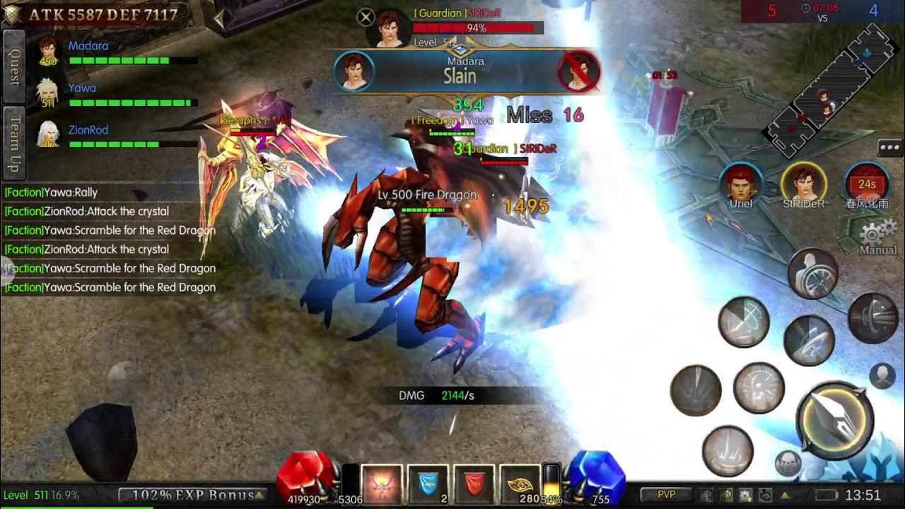 MU Monarch - Grow Lancer | Wrath | 3v3 - YouTube