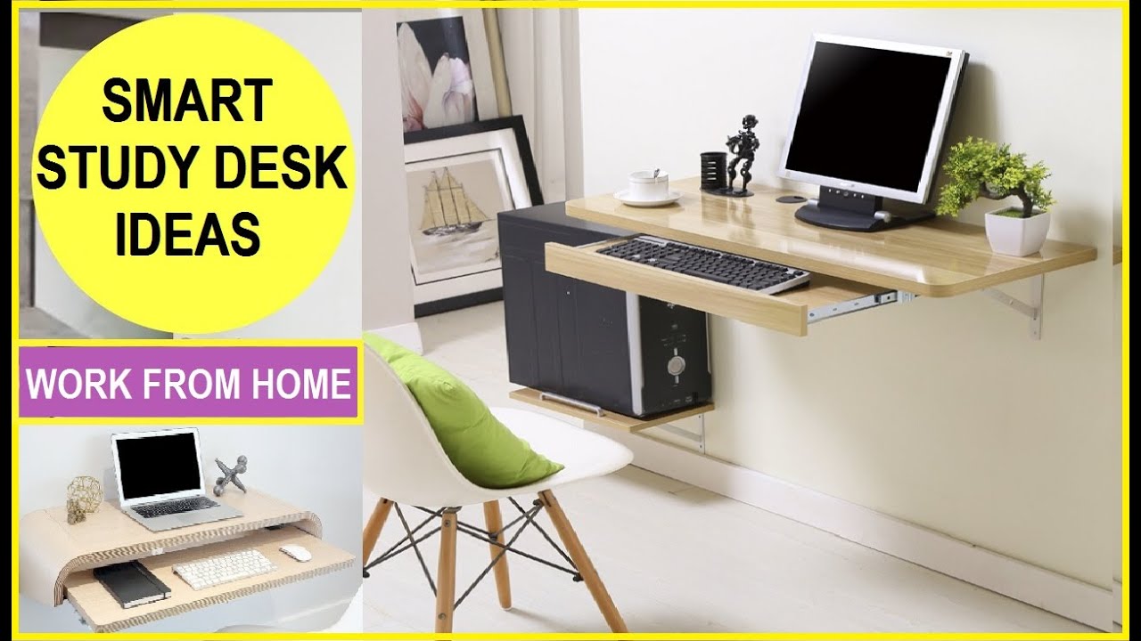 Top 20 Smart Study Desk Designs | Smart Furniture Ideas | Work from ...