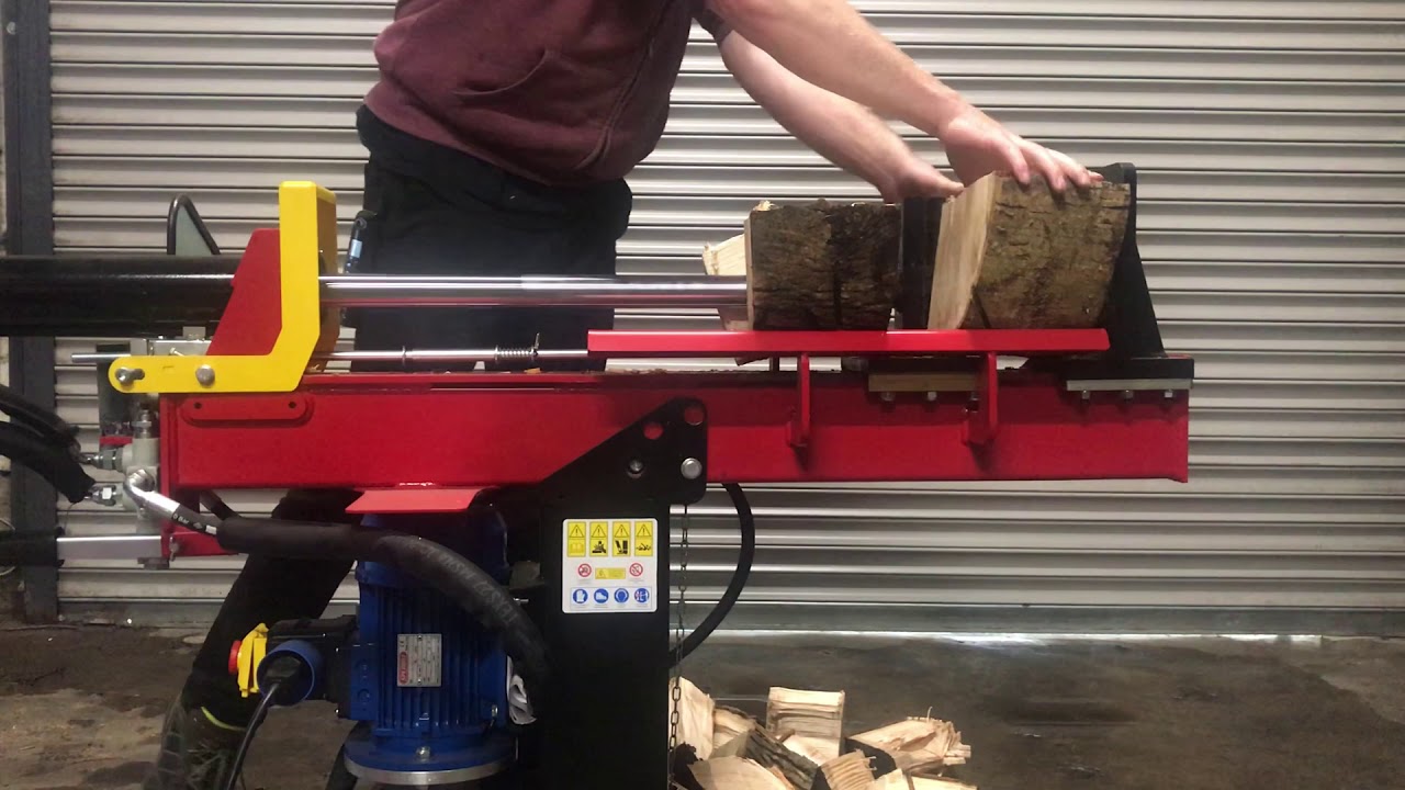 10 ton Multipla Logsplitter Cavan Agri Machinery - YouTube