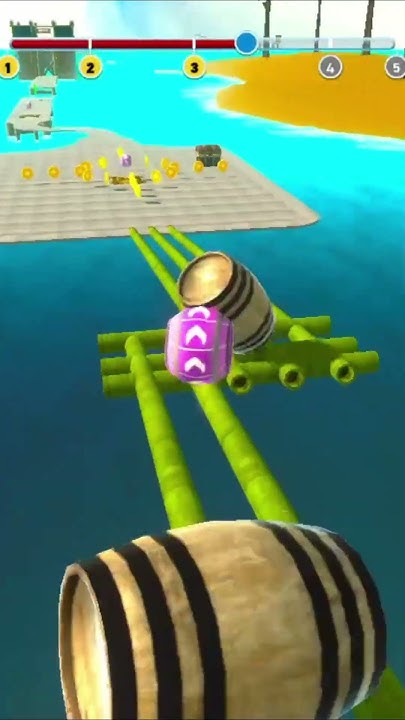 Rolling Balls Sea Race Level 3 - YouTube