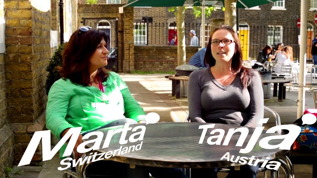Marta from Switzerland & Tanja from Austria, 46 and 33 years old - YouTube
