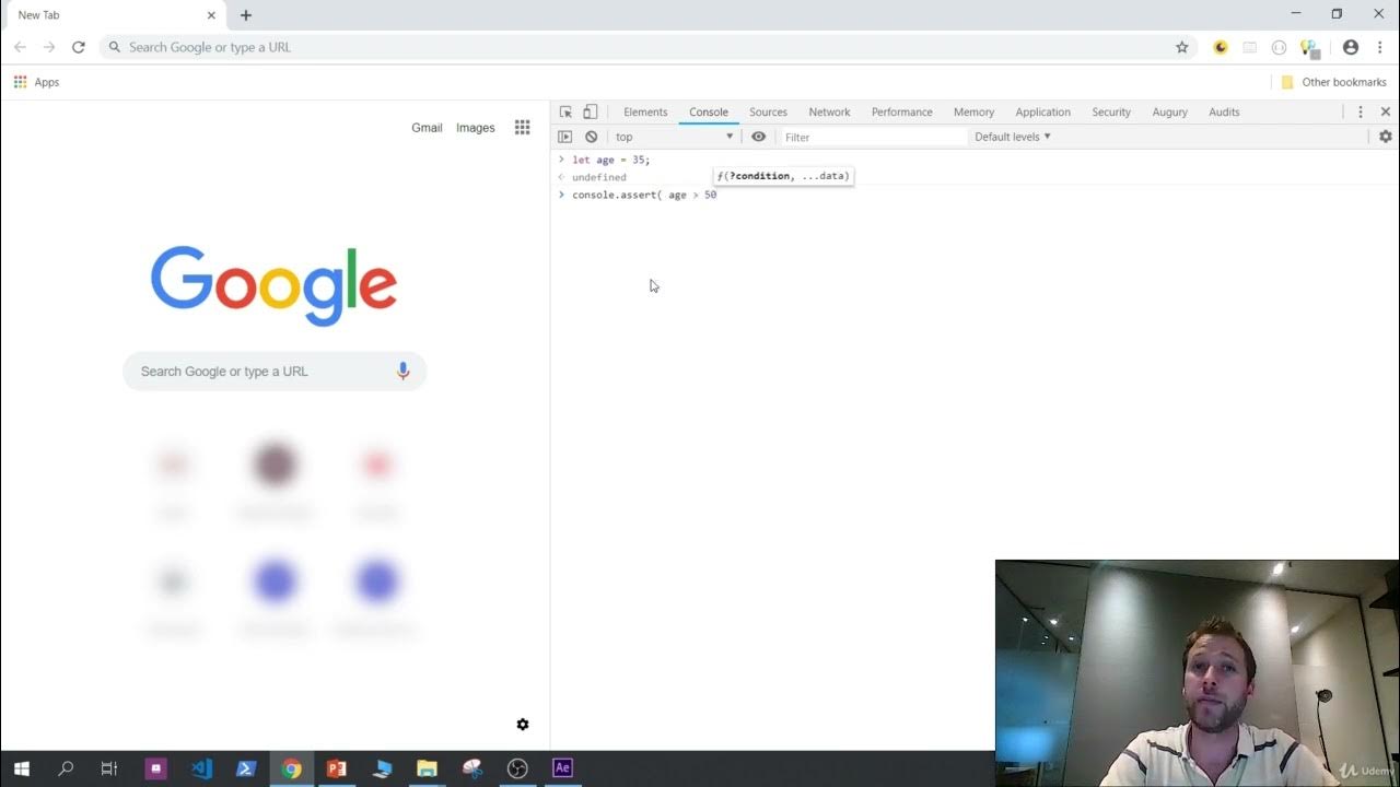 JavaScript Grandmaster 0409 Console Assert - YouTube