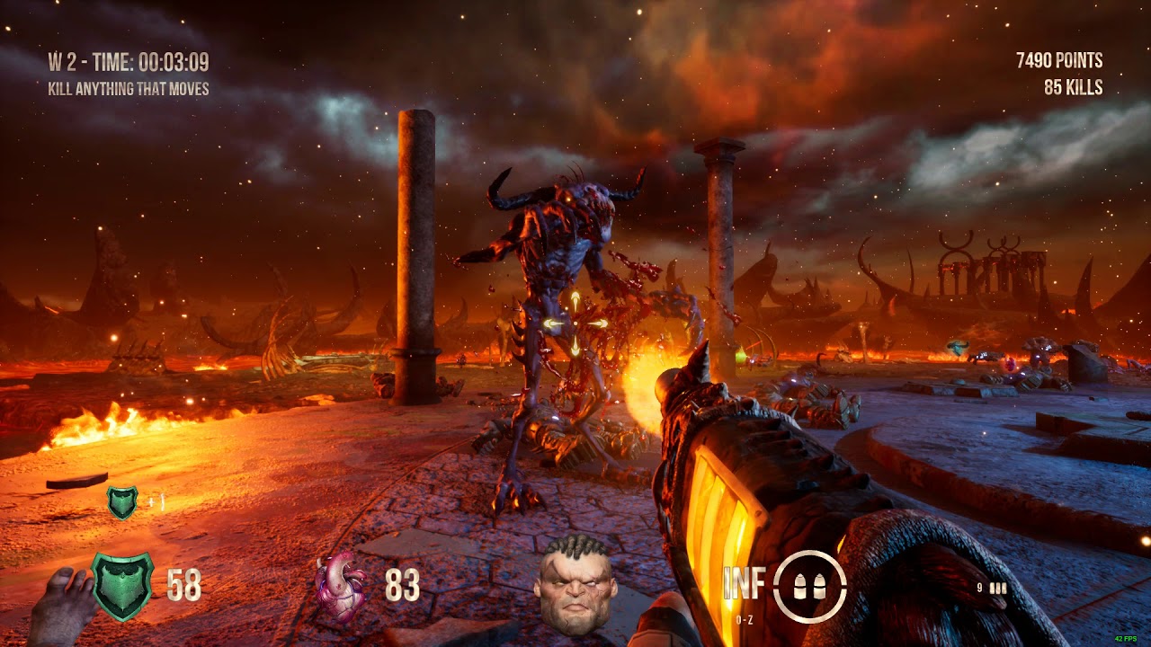 DOOM and QUAKE Had a Baby! (Hellbound Survival Mode) - YouTube