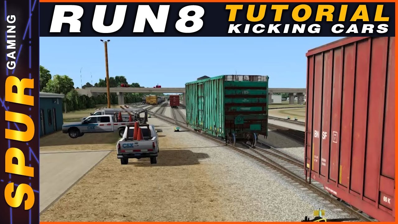 Run8 Train Simulator Tutorial - How to Kick Cars | 2024 - YouTube