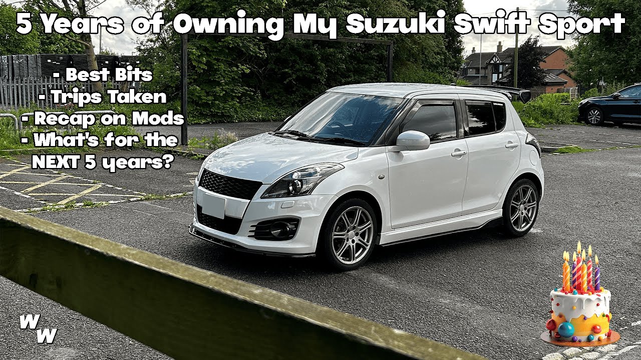 5 Years of Owning my Suzuki Swift Sport ZC32S - YouTube