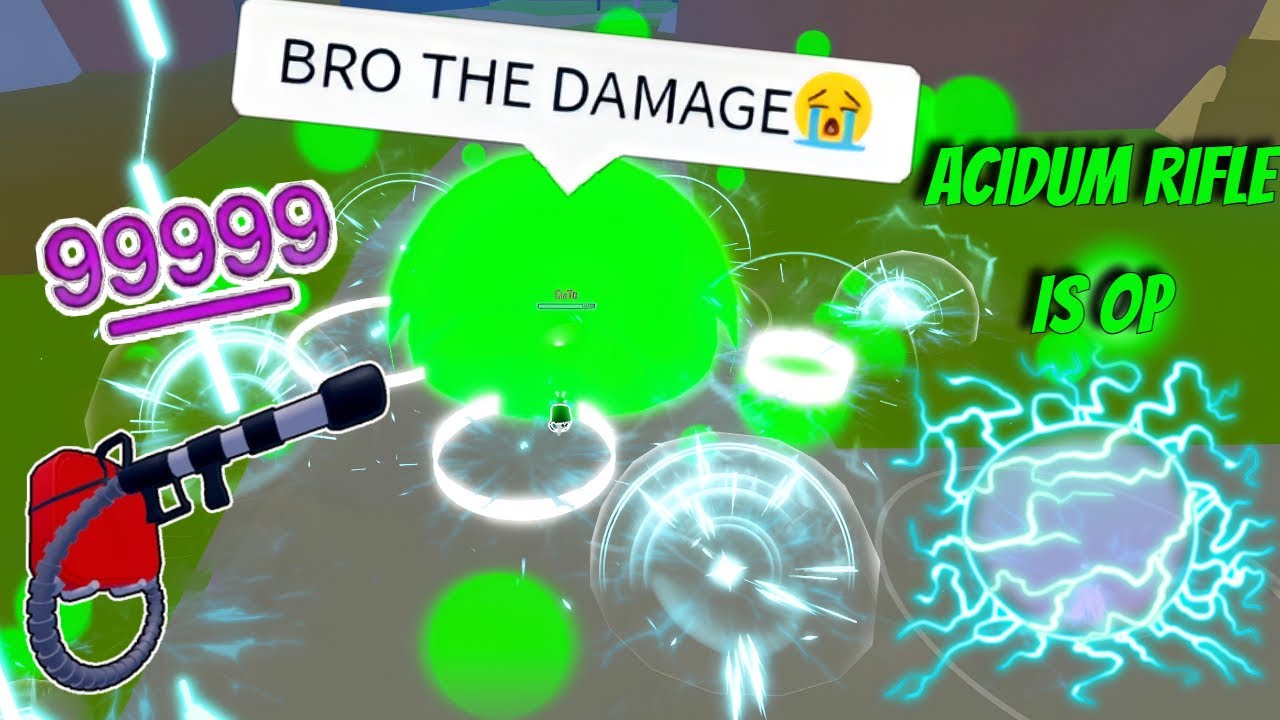 BOUNTY HUNTING WITH THE ACIDUM RIFLE 30MIL ONESHOT COMBO IS OP!!😈😲 ...