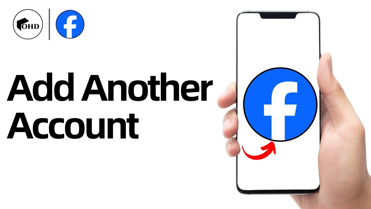 How To Add Another Account On Facebook - Full Guide - YouTube