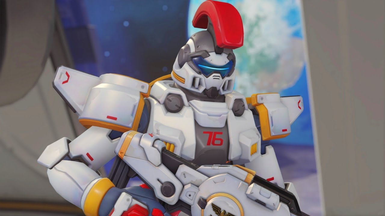 NEW Tallgeese Soldier: 76 Skin Showcase | Overwatch 2 x Gundam Wing - YouTube