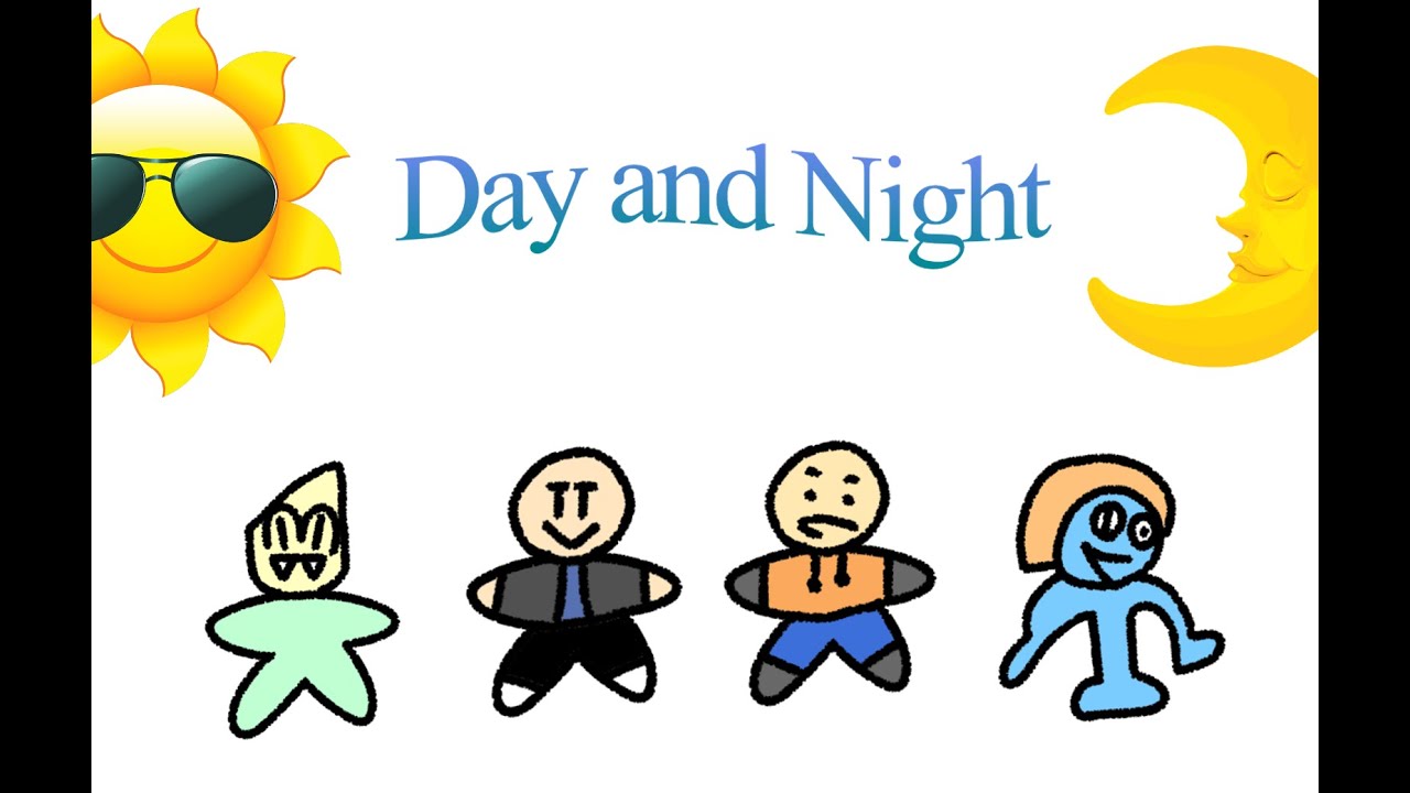 day and night meme (the goobers) - YouTube