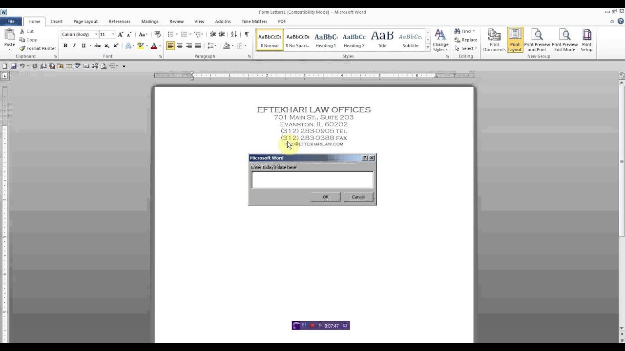 Generating Legal Documents with Time Matters - YouTube