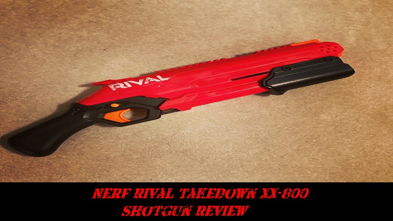 Nerf Rival Takedown XX-800 Shotgun|Review - YouTube