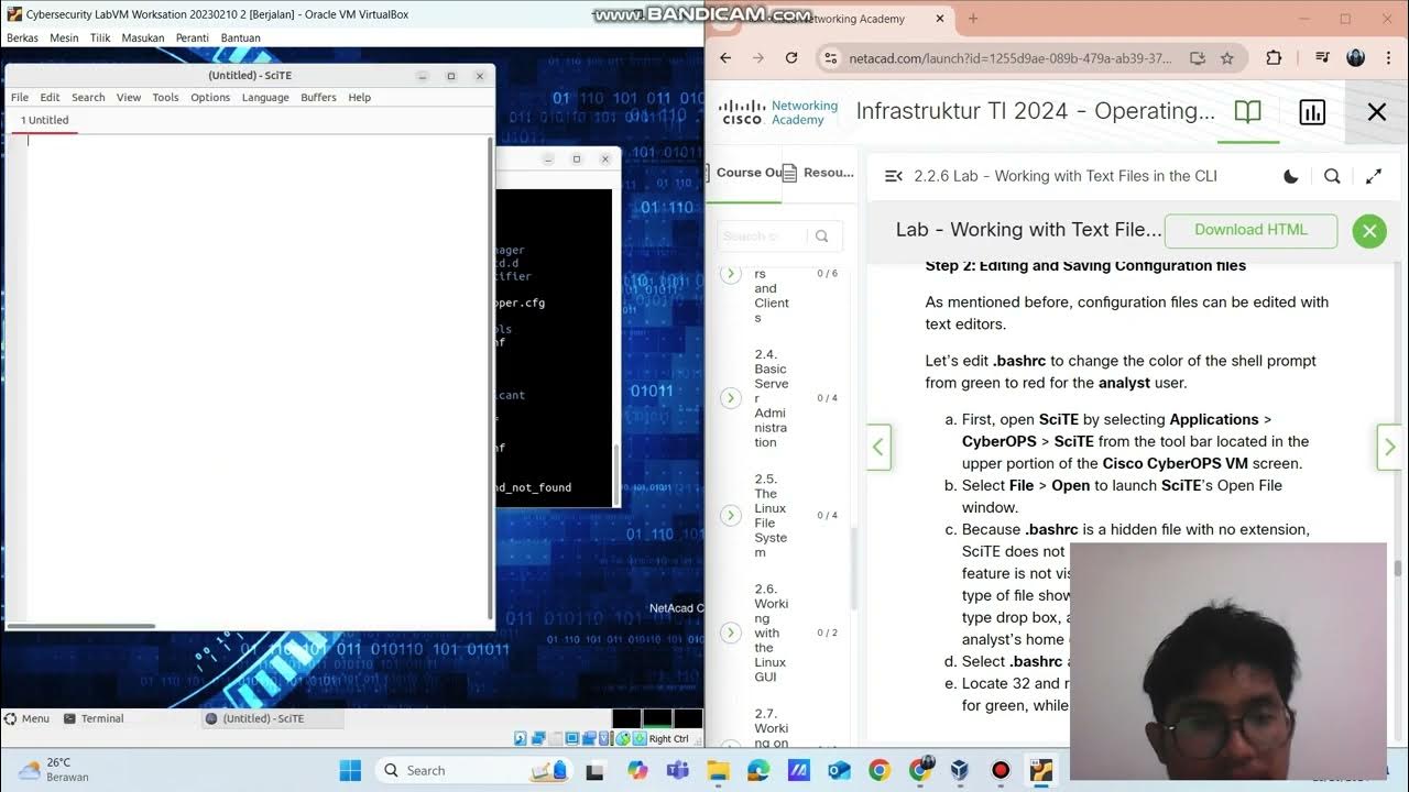 2.2.6 Lab - Working with Text Files in the CLI - YouTube