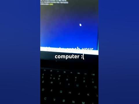 how to crash your computer - YouTube