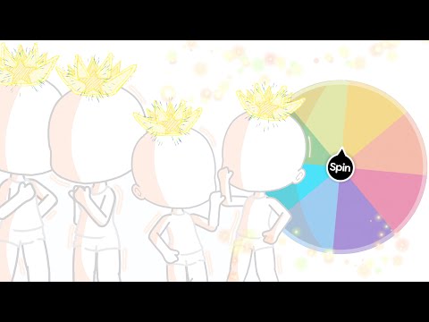 PRINCESSES & PRINCES👑 | Spin the Wheel OC Challenge | Family Edition🧑‍🧑‍🧒‍🧒 | [Gacha Club]