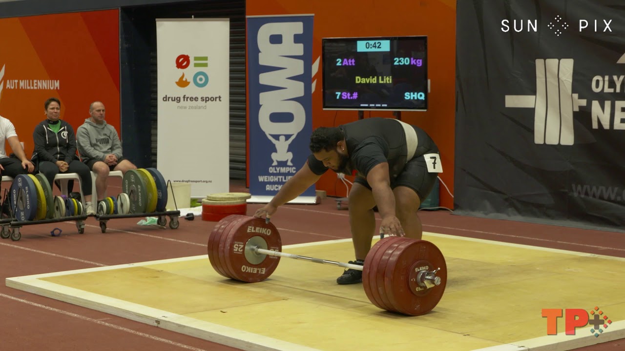 TP+: David Liti breaks national records - YouTube