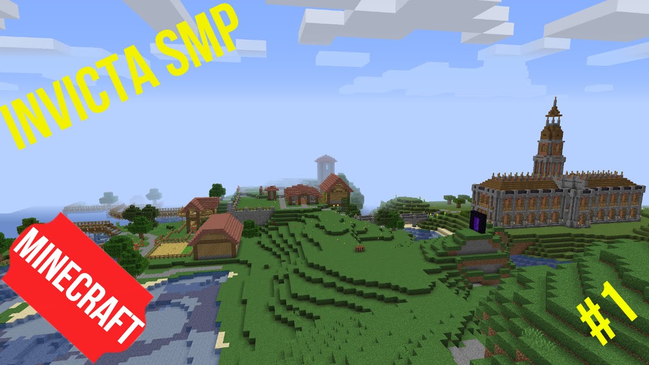 FÖRSTA VIDEON PÅ INVICTA SMP #1 (MINECRAFT) (SVENSKA) - YouTube