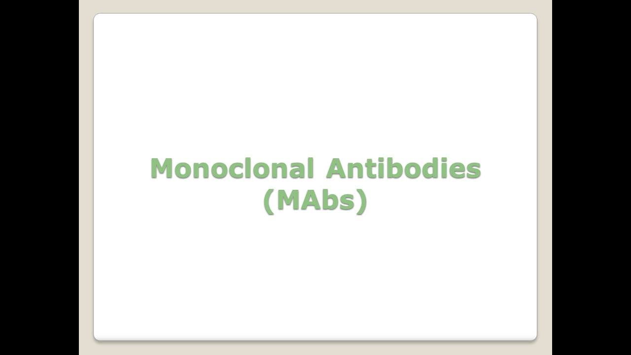 Targeted Therapy - Monoclonal Antibodies (MAbs) (Group A) v2 - YouTube