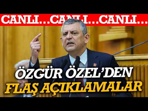 #CANLI CHP Grup Toplantısı: Özgür Özel’den Devlet Bahçeli’ye jet yanıt!