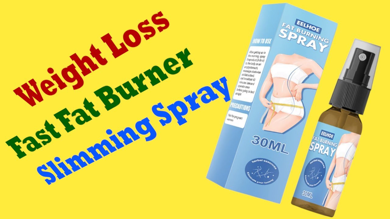 Weight Loss Fast Fat Burner Slimming Spray - YouTube