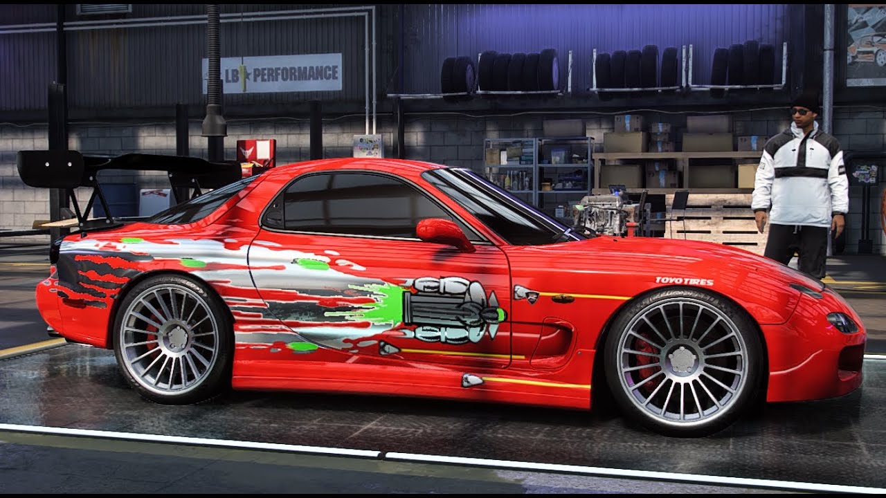 NFS Heat Customization_Toretto Mazda Rx7 - YouTube