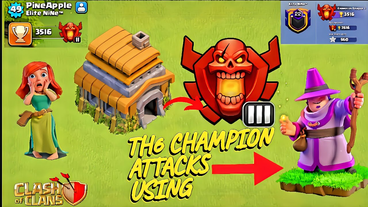 Th6 Champion League-|| Attacks/Th6 New Pushing Attack Strategy Using ...