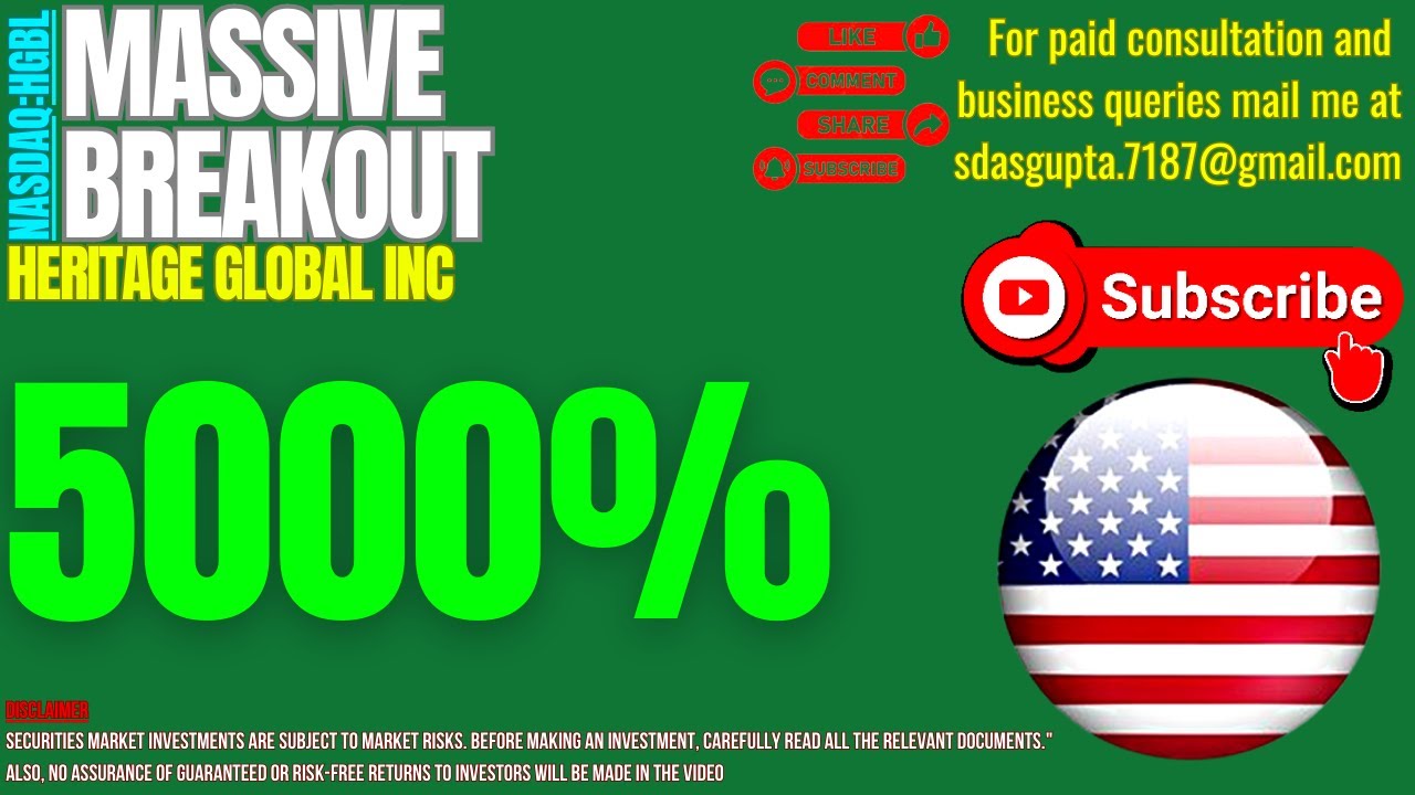 HGBL STOCK | HERITAGE GLOBAL INC MASSIVE BREAKOUT - YouTube