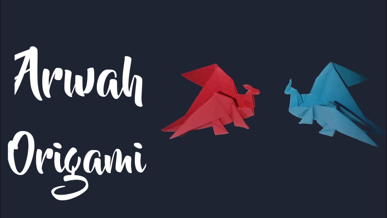 Origami Dragon Tutorial, Make Easy Origami Dragon - YouTube
