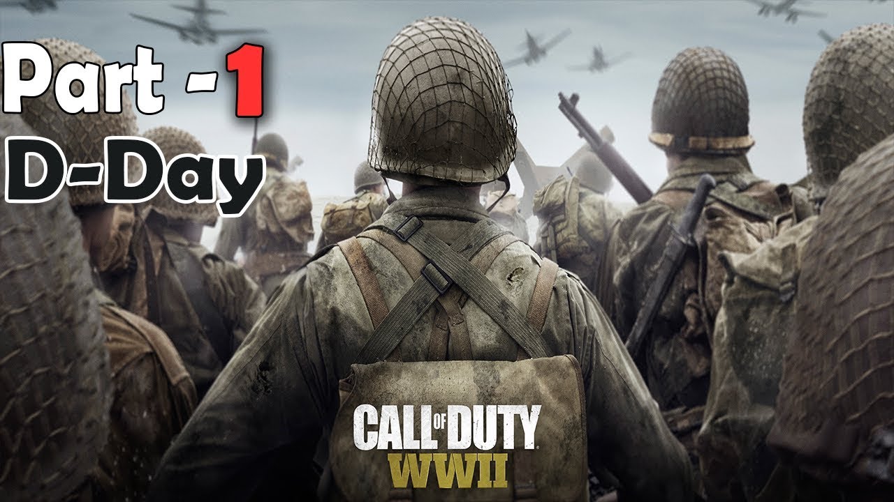 Call of Duty WWII Mission 1 - D Day (Part 2) | 21:9 Ultrawide ...