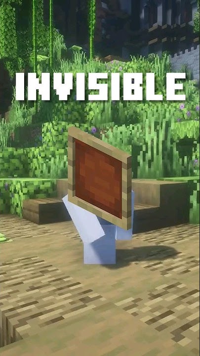 How to Get Invisible Item Frames #minecraft #minecraftshorts #fypシ #fyp ...