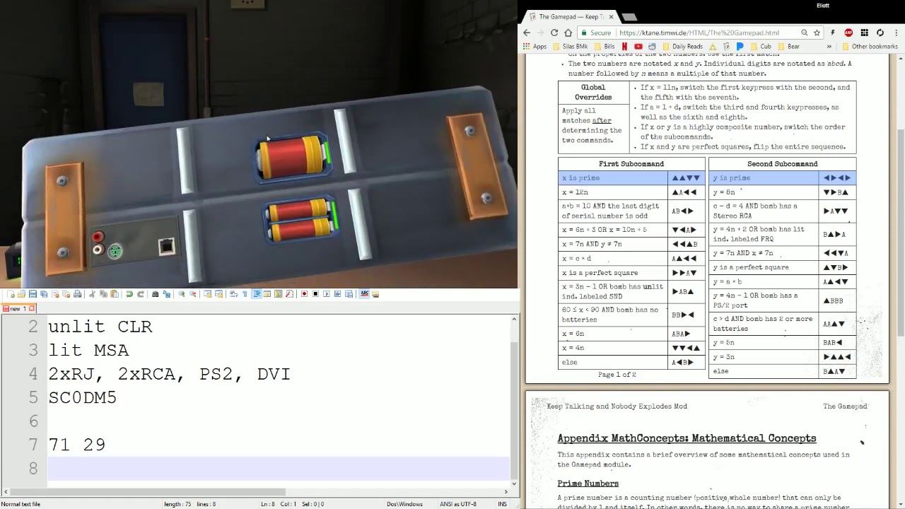 KTANE How to The Gamepad - YouTube