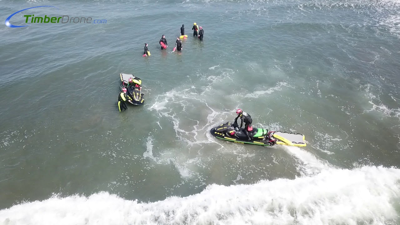 Water rescue, aerial PFD, and lifeguard training with Seaside Fire ...