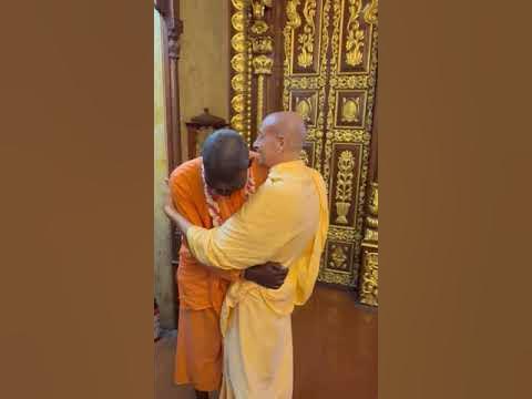 HH Radhanath Swami | HH Bhakti Dhir Damodar Swami | Sri Sri Radha Gopinath Mandir | 8th April ...