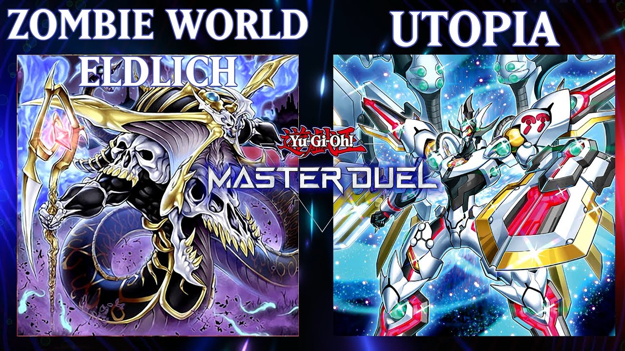 Zombie World Eldlich vs Utopia | Master Duel - YouTube