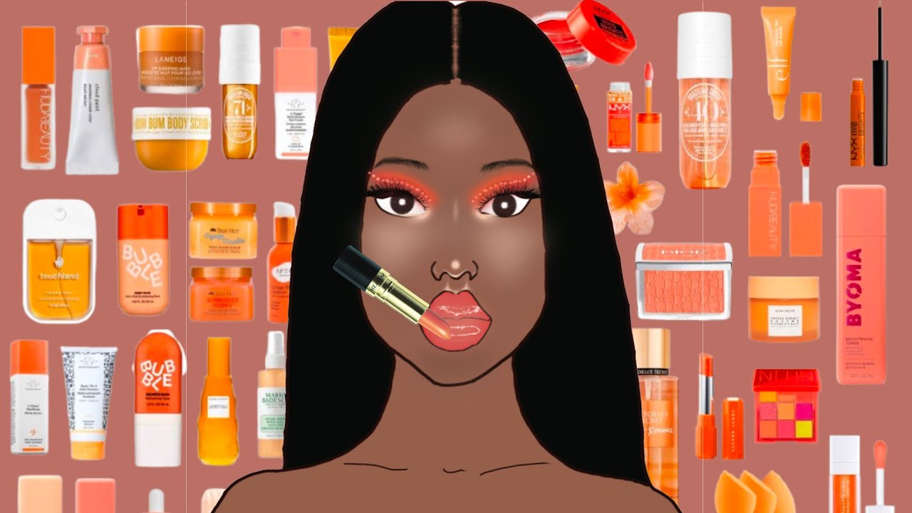 Oddly Satisfying ASMR 2D Makeup Transformation | Relaxing Makeup ...