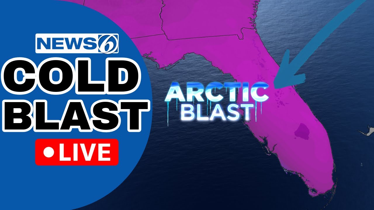 🔴NEWS 6 WEATHER LIVE | Meteorologist Michelle Morgan talks record-cold ...