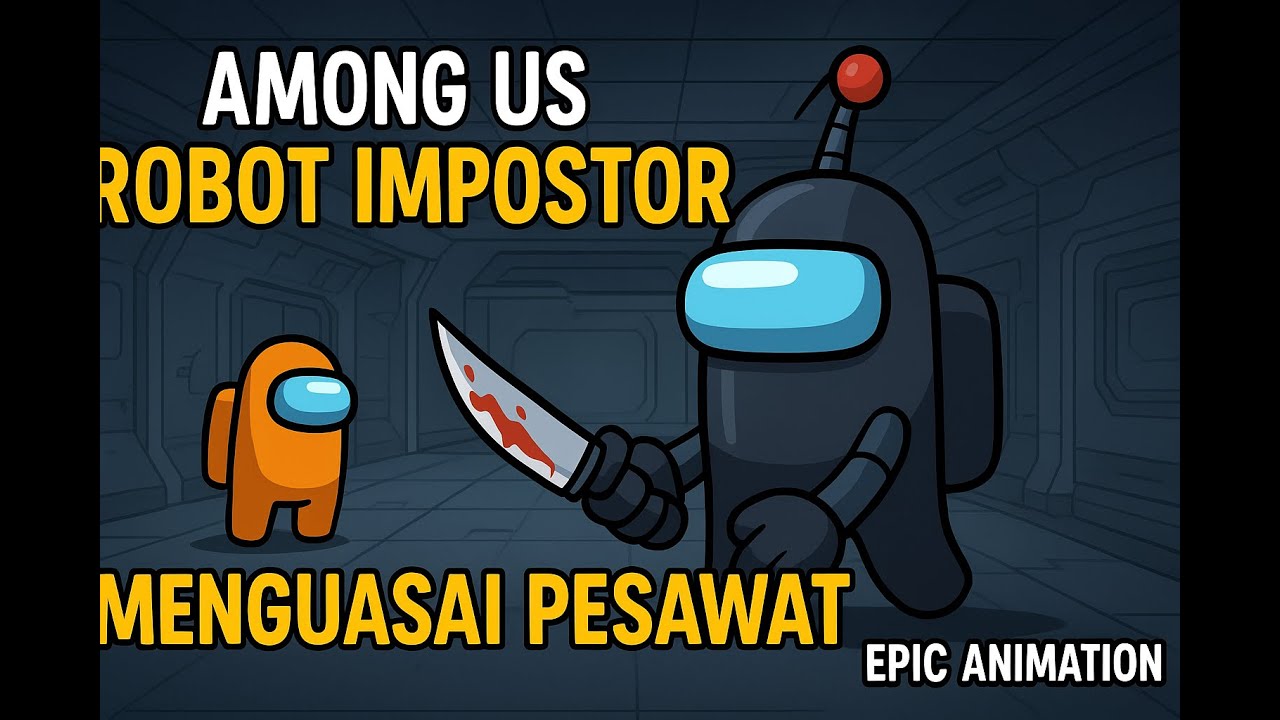Among Us: Robot Impostor 🤖 Menguasai Pesawat | Epic Animation - YouTube